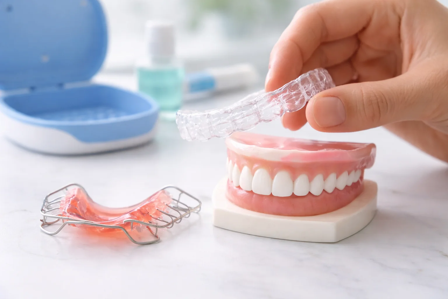 Can I Wear A Retainer With Veneers? Safe Retainer Options